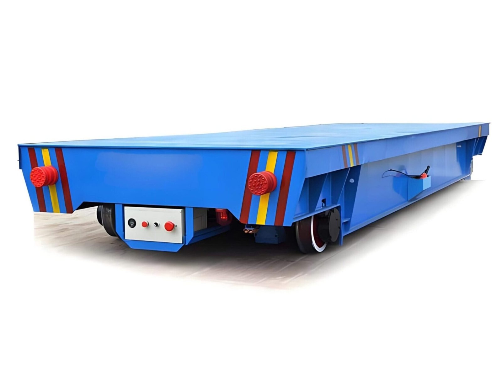 Battery-Powered Trackless Transfer Cart - firmhoist.com