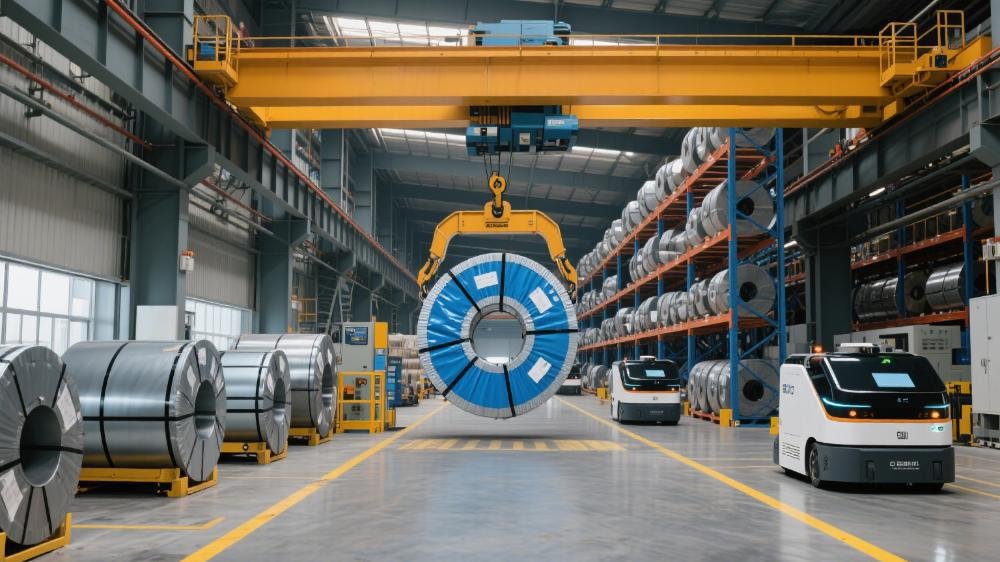 Coil Handling Intelligent Overhead Crane - firmhoist.com