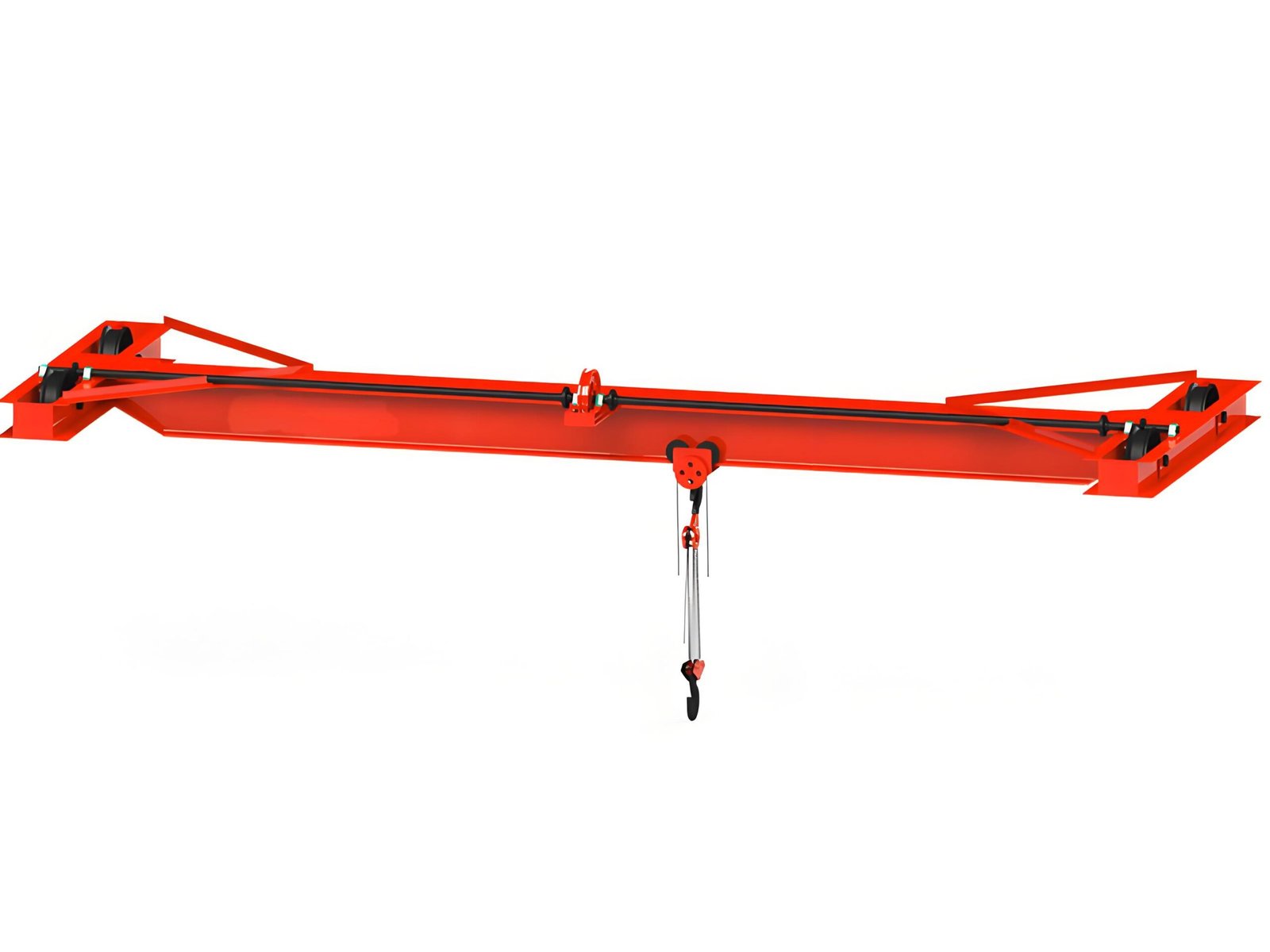 SDQ Manual Single Girder Crane - firmhoist.com